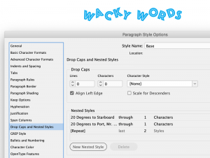 Rotating Text with a Character Style | CreativePro Network