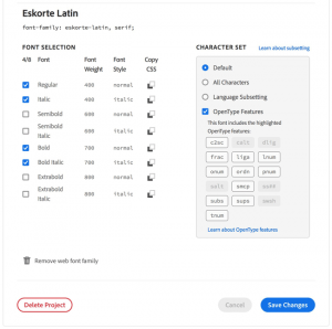 How to Find Fonts With Specific OpenType Features on Adobe Fonts