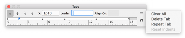 InDesign 101: Tabs | CreativePro Network