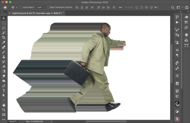 How to Create a Pixel Stretching Effect in Photoshop