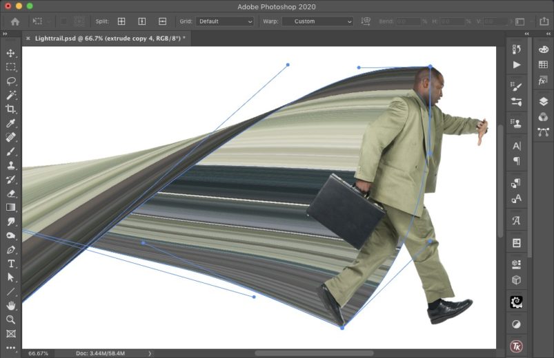 How to Create a Pixel Stretching Effect in Photoshop