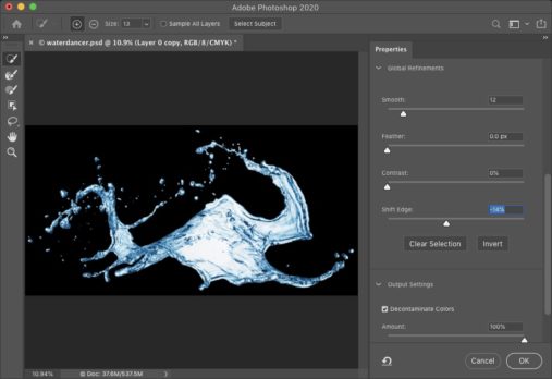 Designing with Water Splashes in Photoshop