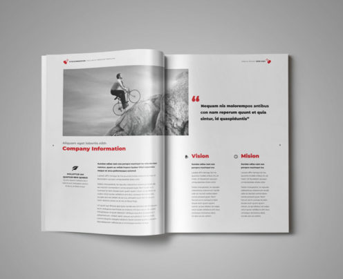 InDesign Template: Annual Report | CreativePro Network