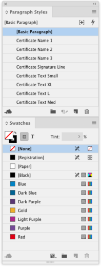 InDesign Template: Certificates | CreativePro Network