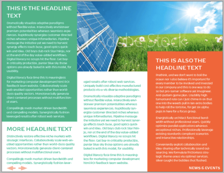 InDesign Template: Interactive Newsletter | CreativePro Network