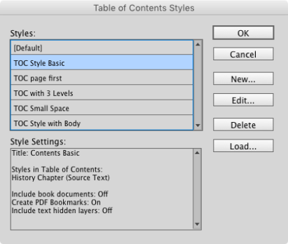 InDesign Template Essentials: Tables of Contents | CreativePro Network