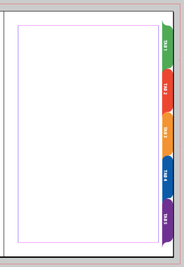 InDesign Template: Tabbed Booklet | CreativePro Network