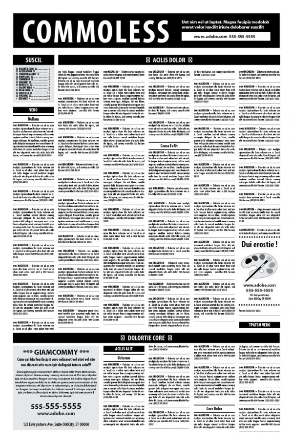 InDesign Community Newspaper Templates | CreativePro Network