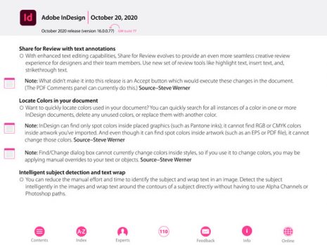 New Features Guide for InDesign 2021 | CreativePro Network