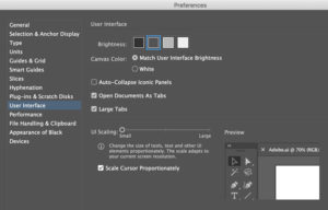 Customize Your Illustrator Workspace