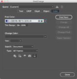 Finding Colors Faster in InDesign