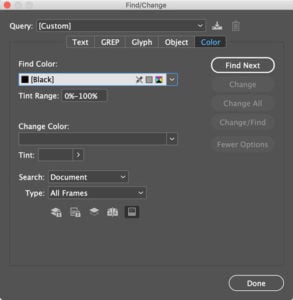 Finding Colors Faster in InDesign | CreativePro Network