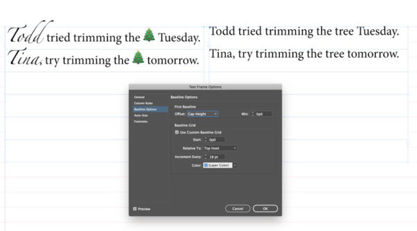Understanding InDesign’s Text Frame Options