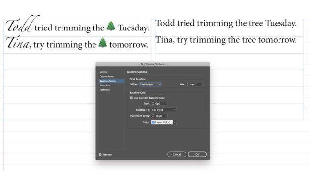 Understanding InDesign’s Text Frame Options