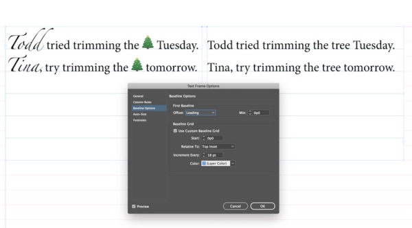 Understanding InDesign’s Text Frame Options