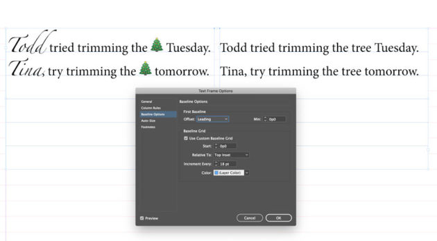 Understanding InDesign’s Text Frame Options