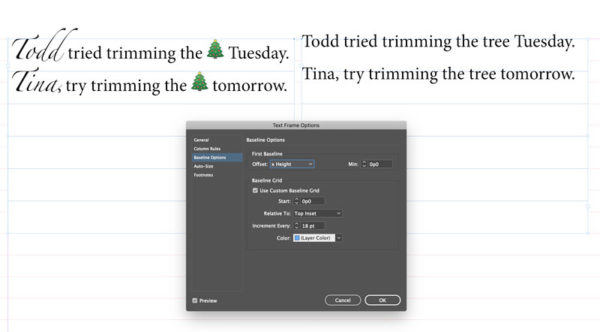 Understanding InDesign’s Text Frame Options