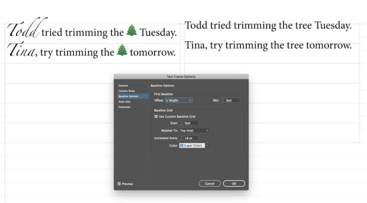Understanding InDesign’s Text Frame Options