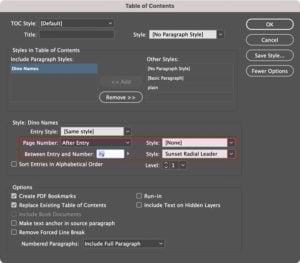 Applying Gradients to Dot Leaders in InDesign | CreativePro Network