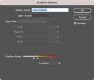 Applying Gradients to Dot Leaders in InDesign