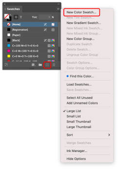 Why is the New Swatch Button Grayed Out in InDesign?