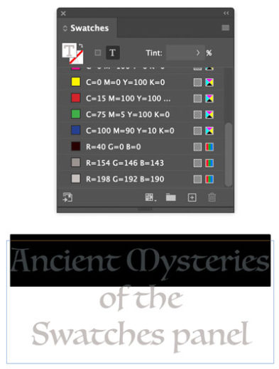 Why is the New Swatch Button Grayed Out in InDesign? | CreativePro Network