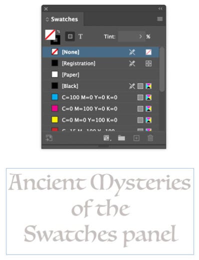 Why is the New Swatch Button Grayed Out in InDesign?