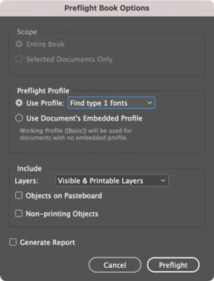 How to Tell Which Files Use Type 1 PostScript Fonts | CreativePro Network