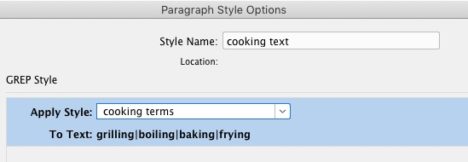 Highlight a Specific Set of Words in InDesign | CreativePro Network