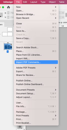 Using InDesign’s PDF Comments Panel | CreativePro Network