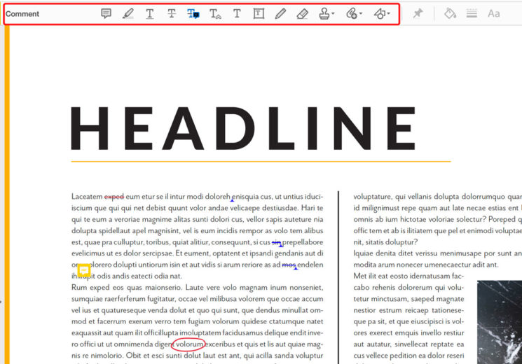 Using InDesign’s PDF Comments Panel