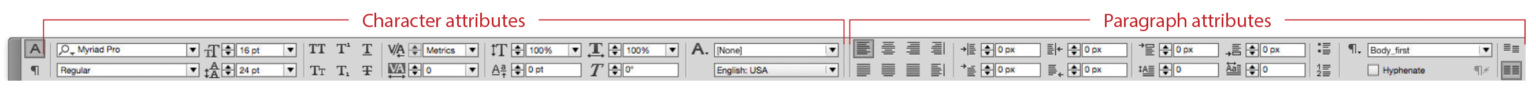InDesign 101: Character Styles