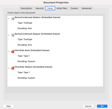 How to Prevent Problems with PostScript Type 1 Fonts in EPS and PDF Files