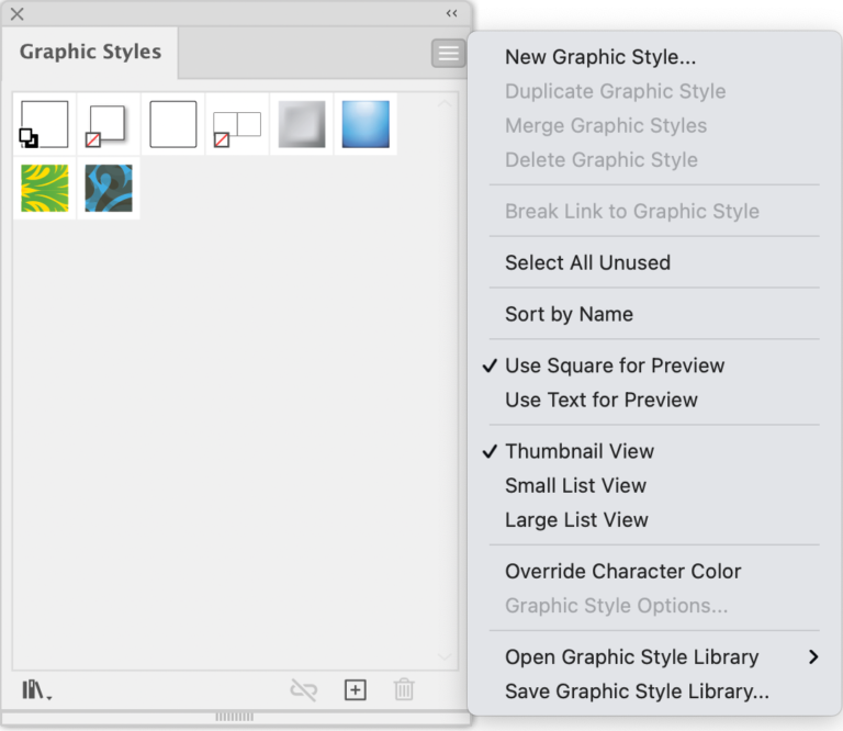 Create and Use Graphic Styles in Illustrator
