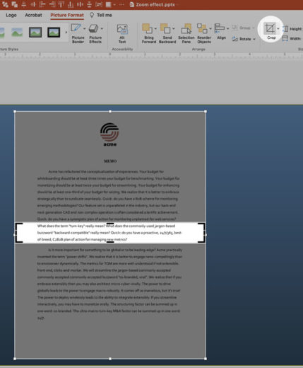 Create an Animated Zoom Effect in PowerPoint | CreativePro Network