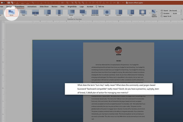 Create an Animated Zoom Effect in PowerPoint