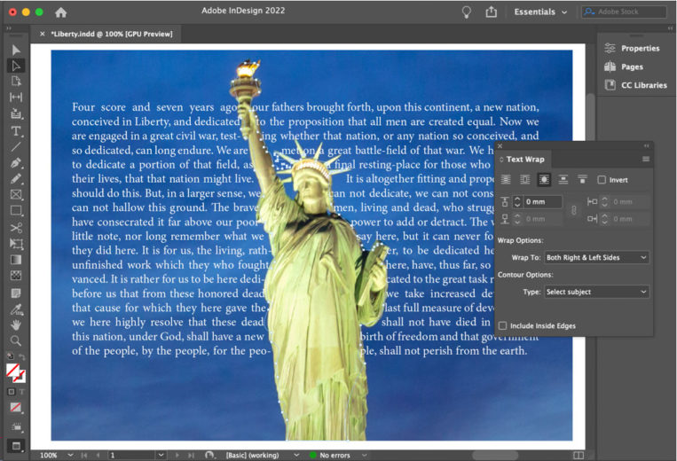 How to Use Subject-Aware Text Wrap in InDesign | CreativePro Network