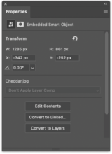 Using Smart Objects in Photoshop