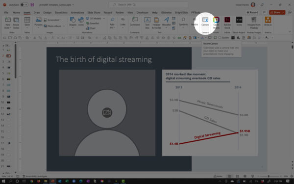 Put Yourself in Your Slides with PowerPoint’s Cameo Feature
