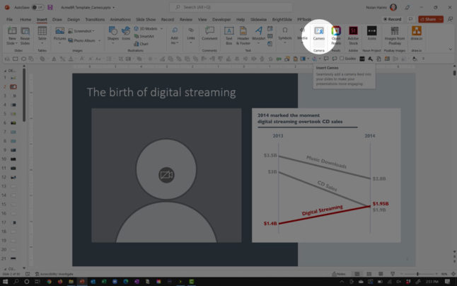 Put Yourself in Your Slides with PowerPoint’s Cameo Feature