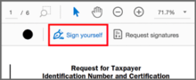 How to Sign and Date a PDF Form that Doesn’t Have Signature and Date Fields