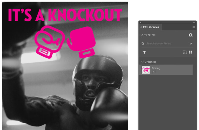 How to Place CC Library Items with Transparency