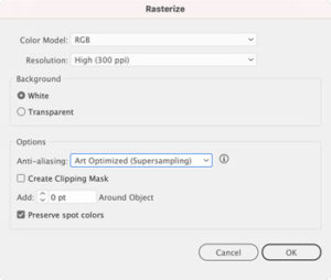 Expanding Artwork in Illustrator
