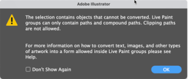 Live Paint in Illustrator