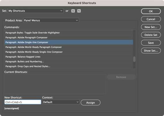 Switching Between Composers with Keyboard Shortcuts in InDesign and Illustrator | CreativePro ...
