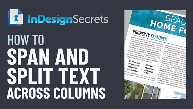 How To Span And Split Text Across Columns In InDesign CreativePro Network