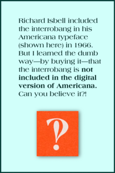 The Interrobang Is 60?! | CreativePro Network