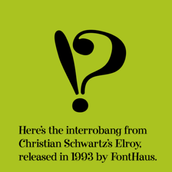 The Interrobang Is 60?!