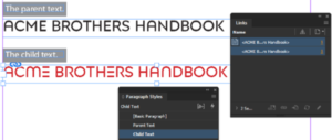 Linking & Syncing Content in InDesign