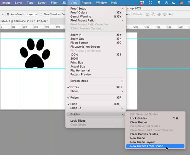 Working with Guides in Photoshop